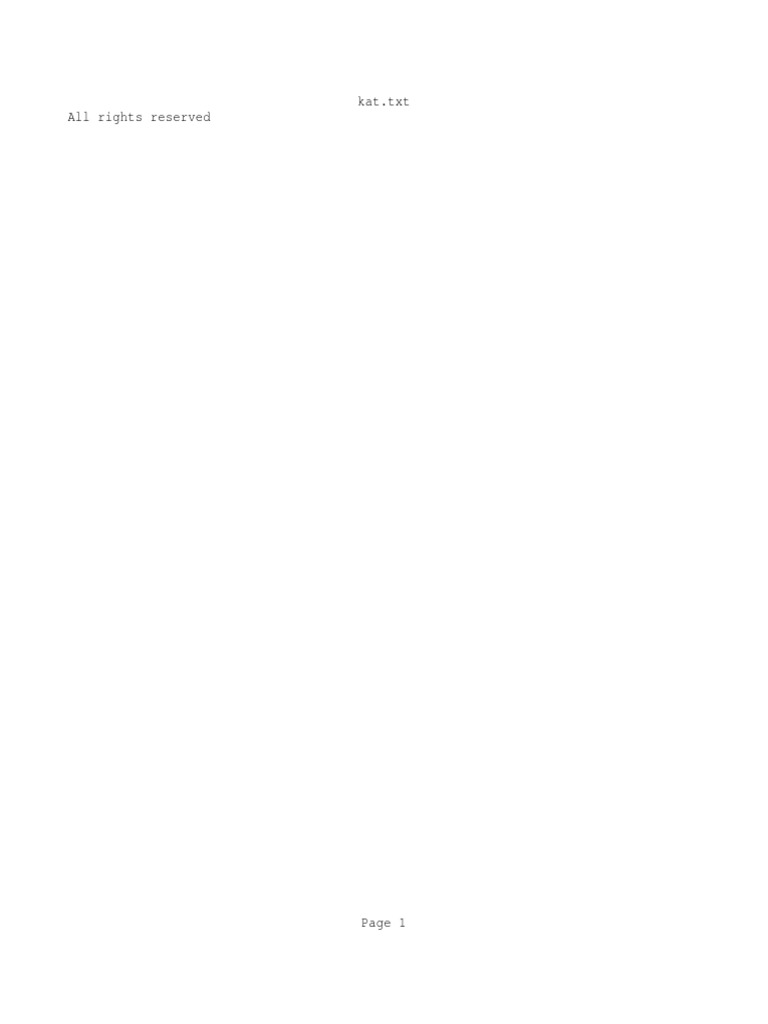 Kat PDF | PDF