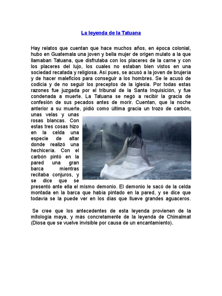La Leyenda de La Tatuana | PDF