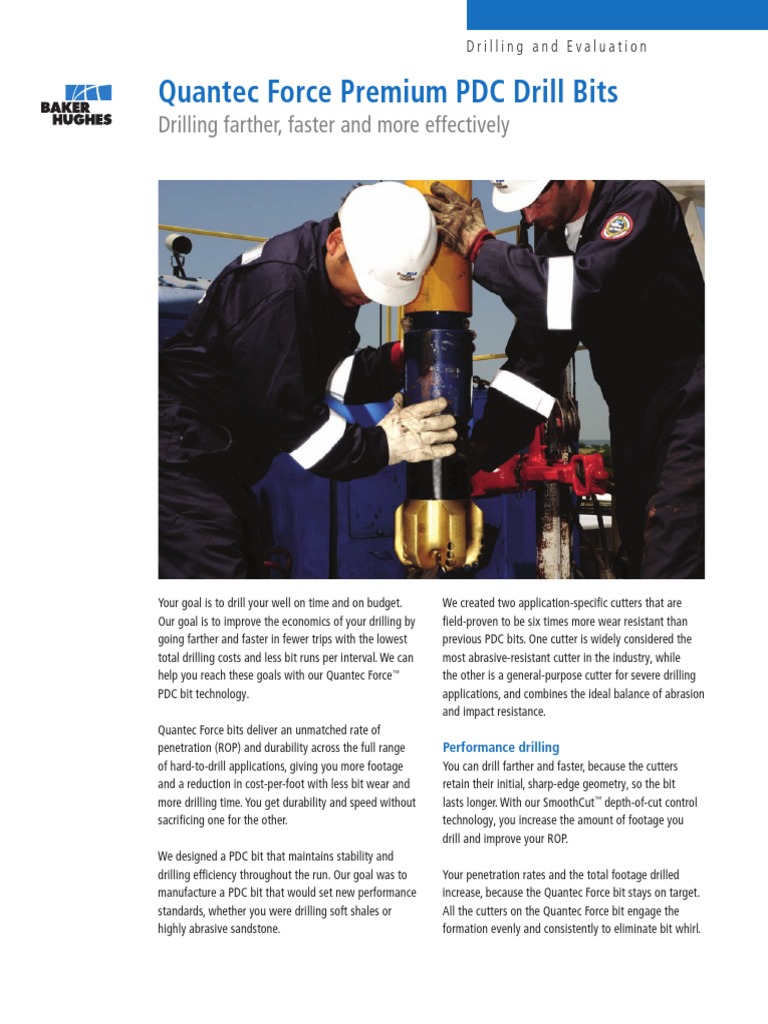 Quantec Force Flyer PDF | PDF | Drilling | Drill