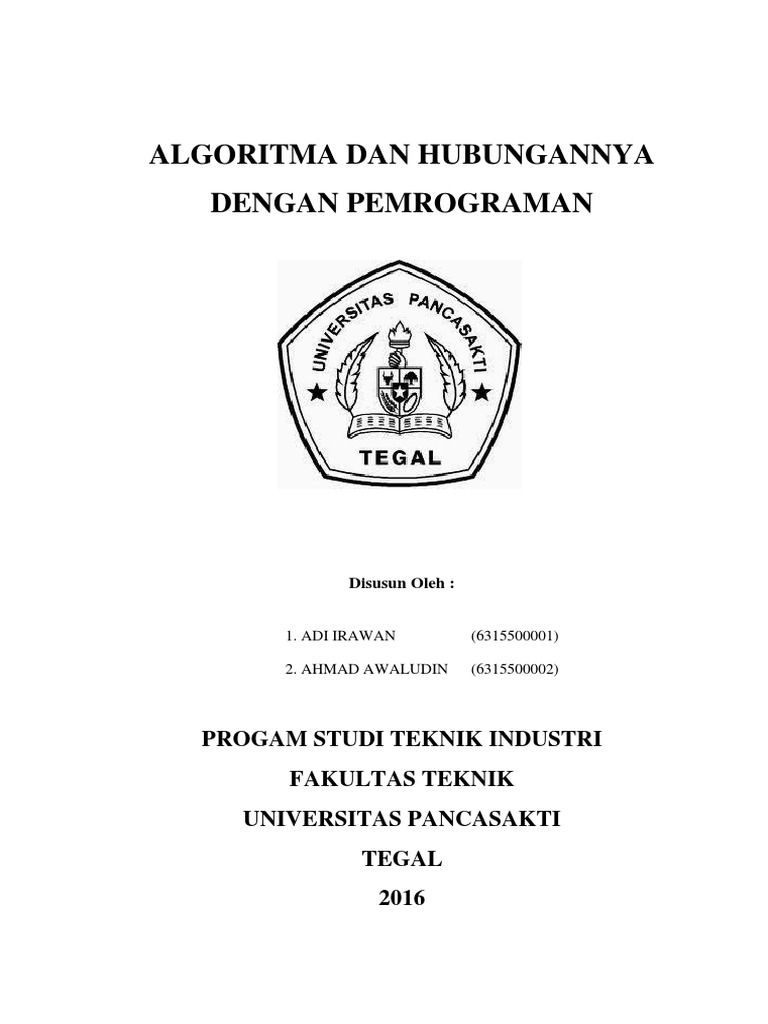 Hubungan Algoritma dan Pemrograman | PDF