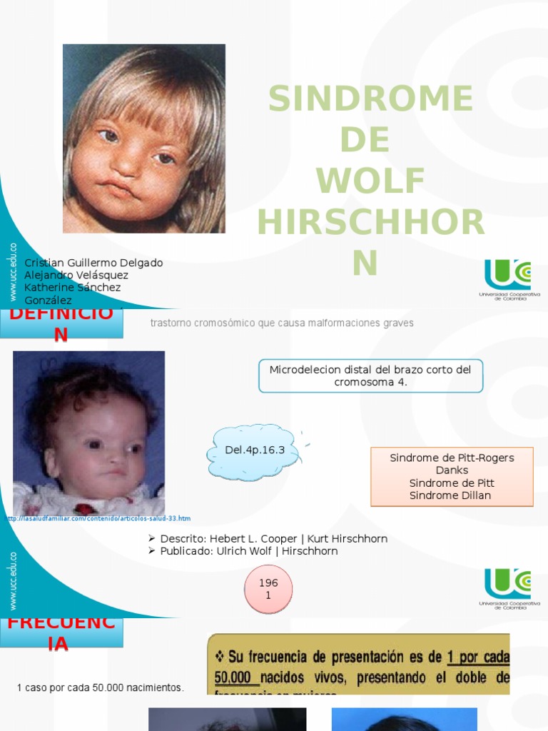 Sindrome de Wolf Hirschhorn Terminado | PDF | Genética | Enfermedades y trastornos