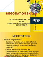 Negotiation One Sheet | PDF