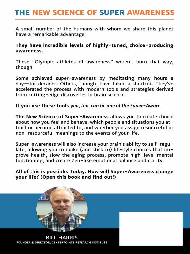 The New Science of Super Awareness | PDF | Self Control | Self-Management