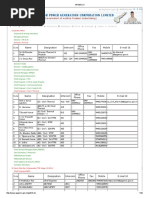 Indian Railway Officers CUG Directory NCRLY PDF | PDF | Science & Mathematics