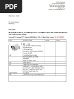CCTV Quotation by Apr Smart Solution PDF | PDF | Closed Circuit ...