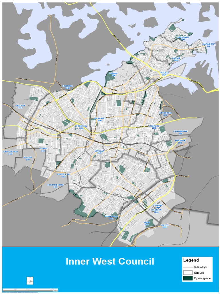 Map-Inner West Council | PDF