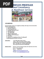 Manpower Supply Quotation Format | PDF | Outsourcing | Consultant