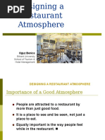 Restaurant Space Analysis | PDF | Foodservice | Cafeteria