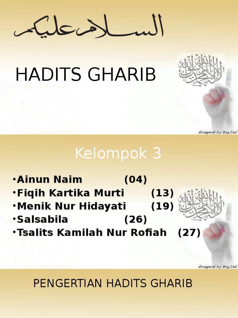 Hadits Gharib | PDF