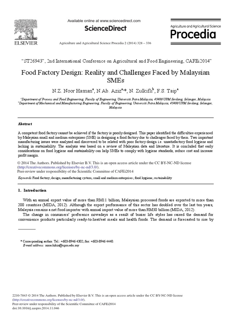 Food Factory Design | PDF | Hazard Analysis And Critical Control Points ...