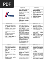 Análisis Foda de Cemex | Análisis FODA | Cliente