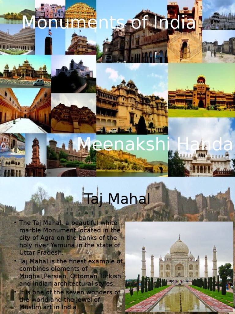 Monuments of India | PDF | South Asia | Memorial