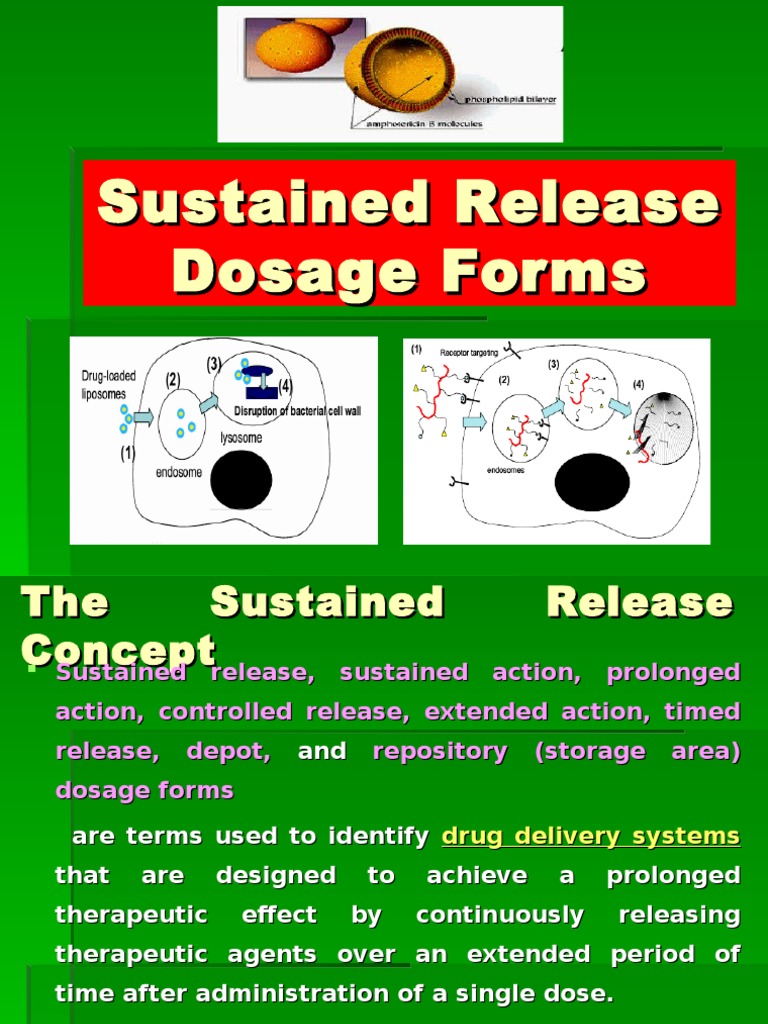 3 - Sustained Release Dosage Forms | PDF | Medicinal Chemistry ...