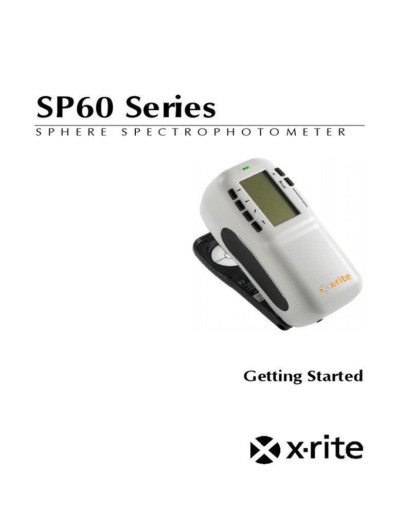 SP62-601 SP60 Series Getting Started en PDF | PDF | Electromagnetic ...