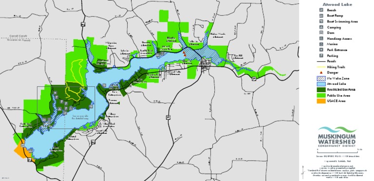 Atwood Lake Map | PDF