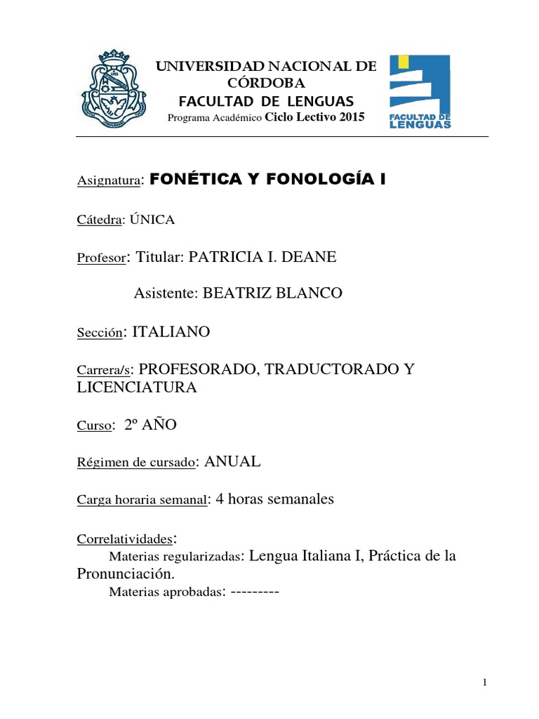 Fonética y Fonología Italiana | PDF | Fonología | Fonema