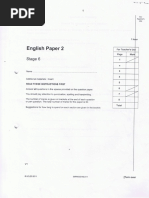Cambridge Primary Progression Test: English Paper 2 | PDF | Verb | Adverb