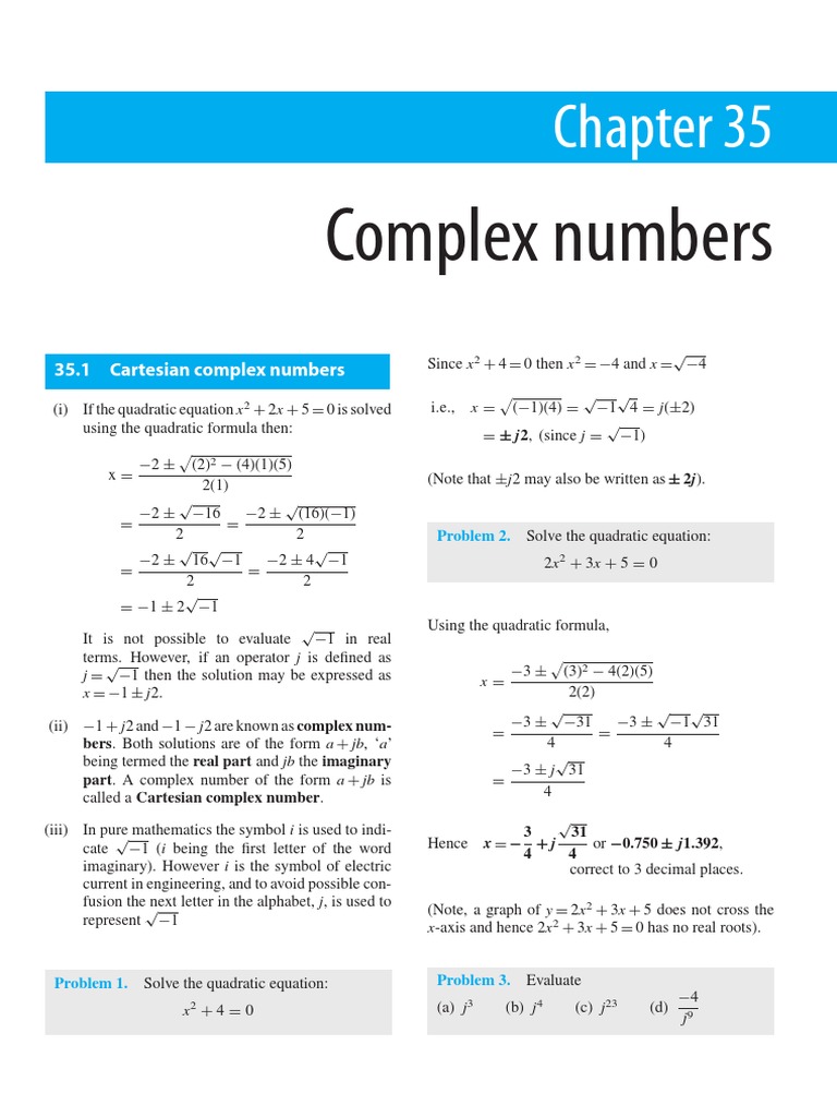 J Bird - Complex Number | PDF | Electrical Impedance | Complex Number