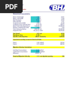 Cyclone Design Calculation Tool Simplified | PDF | Applied And ...