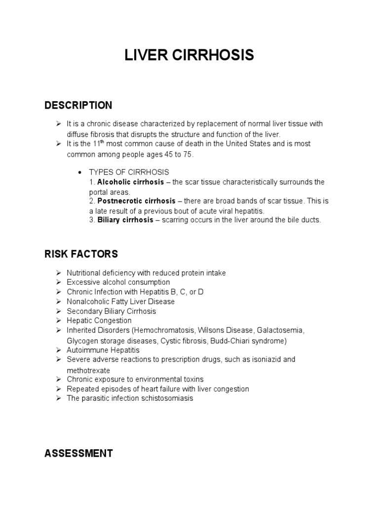 Liver Cirrhosis | PDF | Cirrhosis | Liver