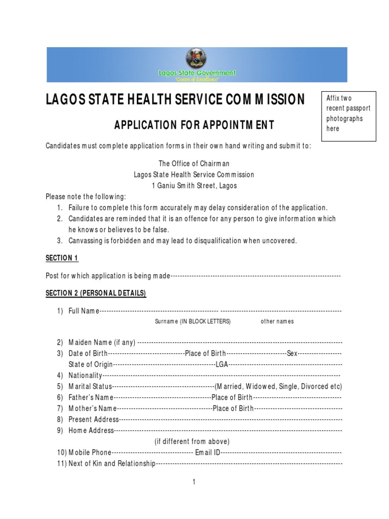 HSC Application | PDF