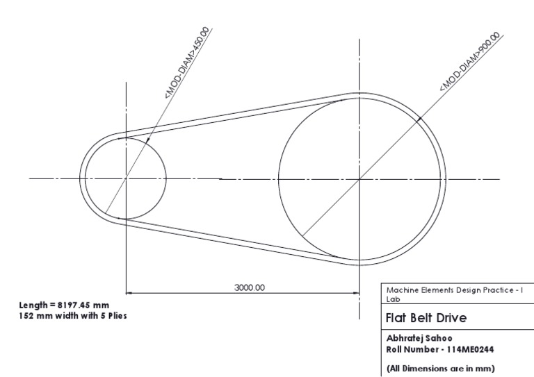 Flat Belt Drive: 450.00 | PDF | Technology & Engineering | Computers