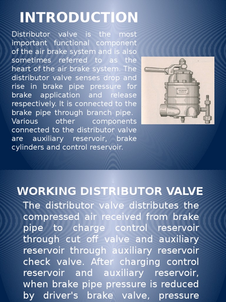 Distributor Valve | PDF | Valve | Engines