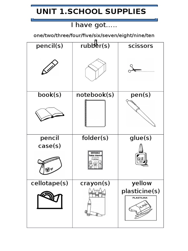 School Supplies Inventory List | PDF | Home & Garden