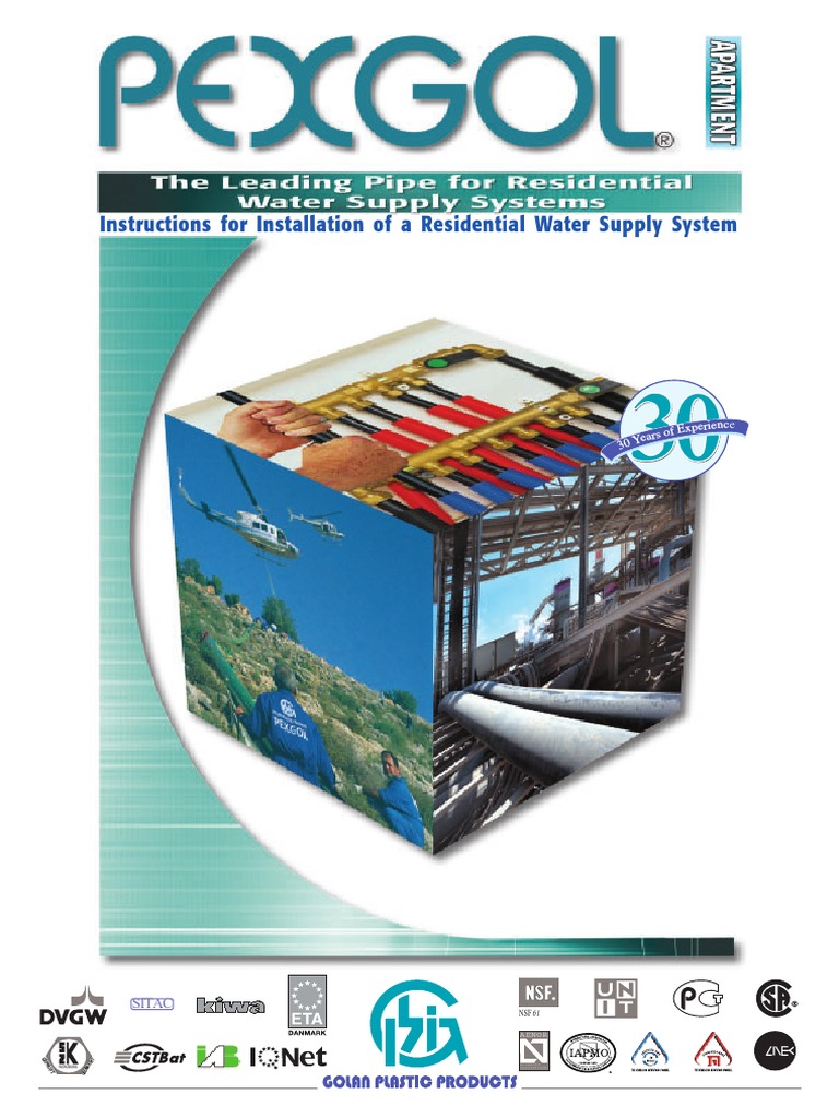 Pexgol - Instructions For Installation | PDF | Hvac | Building Insulation