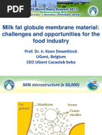 Whole Milk Powder Specification | PDF | Milk | Chemistry