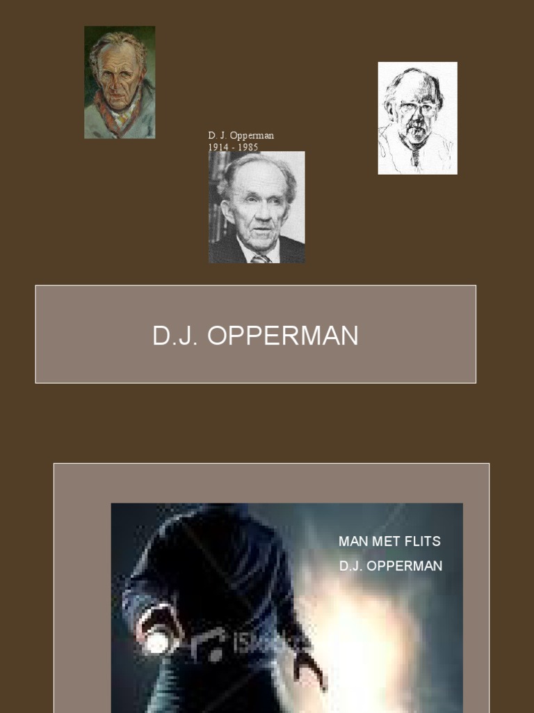Man Met Flits D. J. Opperman | PDF