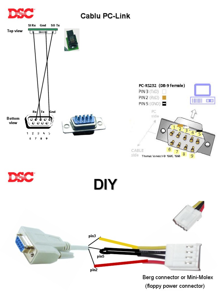 DIY PC-Link Cable Pinout Guide | PDF | Computers