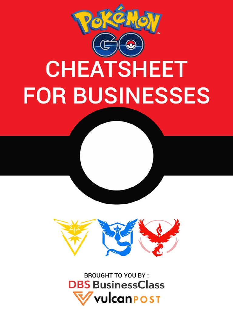 Pokemongo Cheat Sheet | PDF