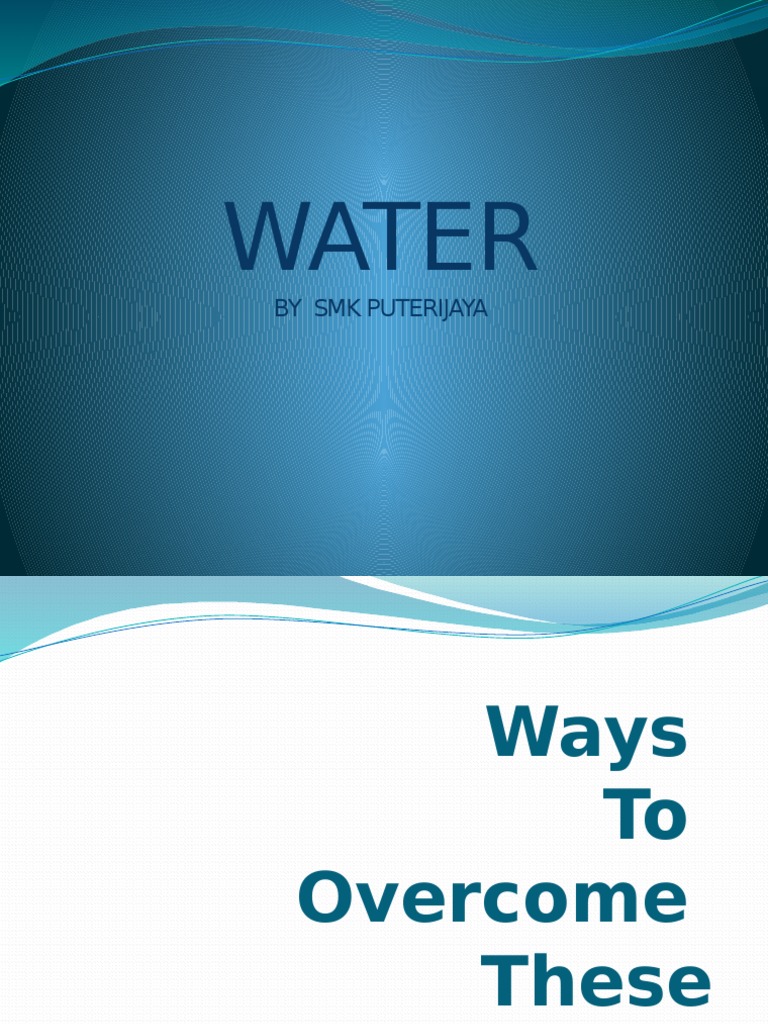 Water Vision | PDF | Drinking Water | Water