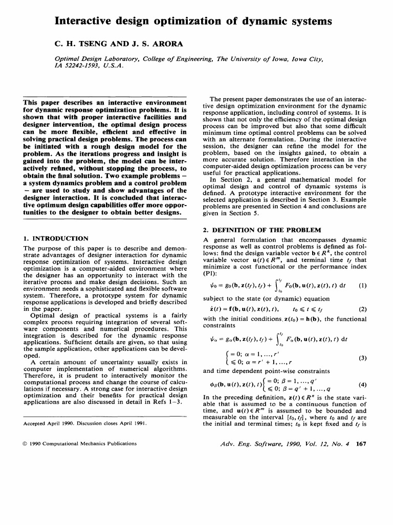 Tseng 1990 | PDF | Numerical Analysis | Mathematical Optimization