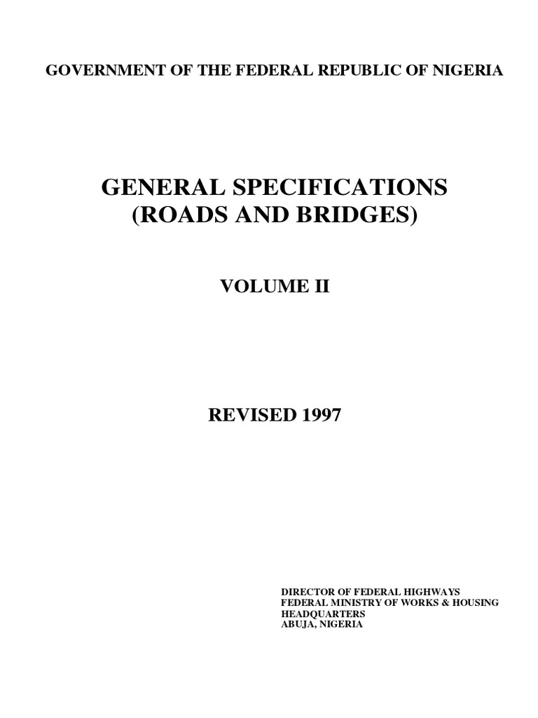 General Specifications | PDF | Specification (Technical Standard ...