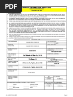 General Information Sheet for Non-Stock Corporations | PDF | Geographic ...