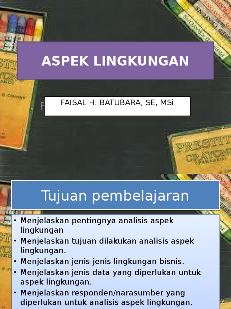 Aspek Lingkungan | PDF