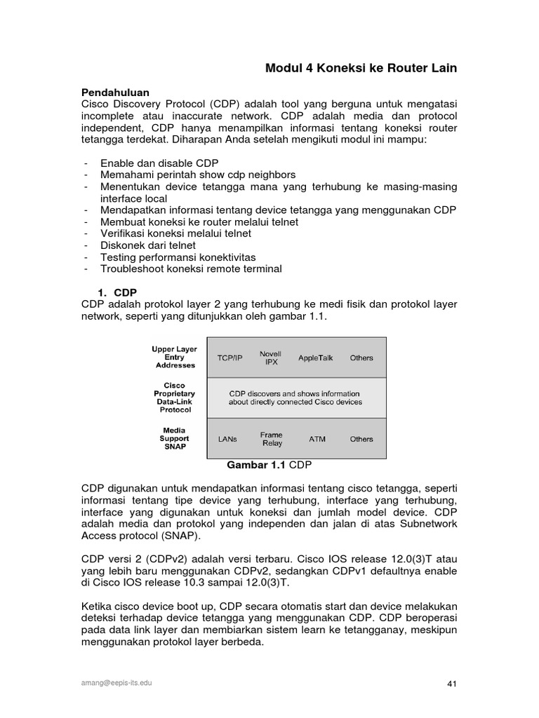 Modul CCNA Bahasa Indonesia - Ccna2-4 PDF | PDF