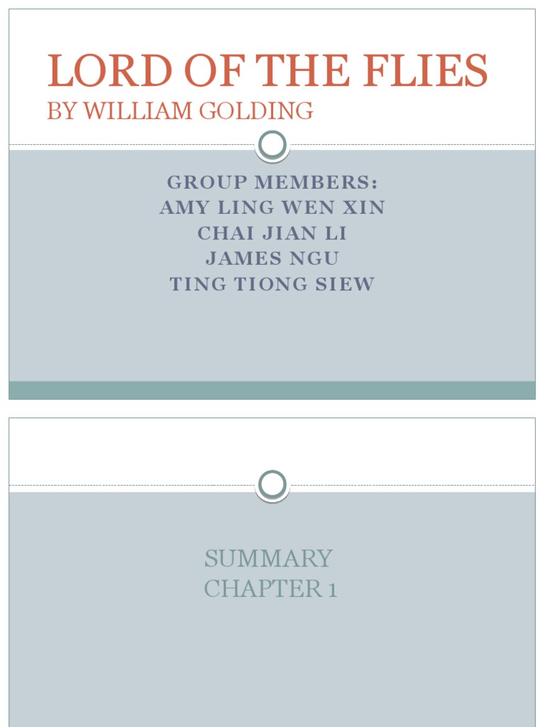 Lord of the Flies Chapter Summaries | PDF | Travel | Art