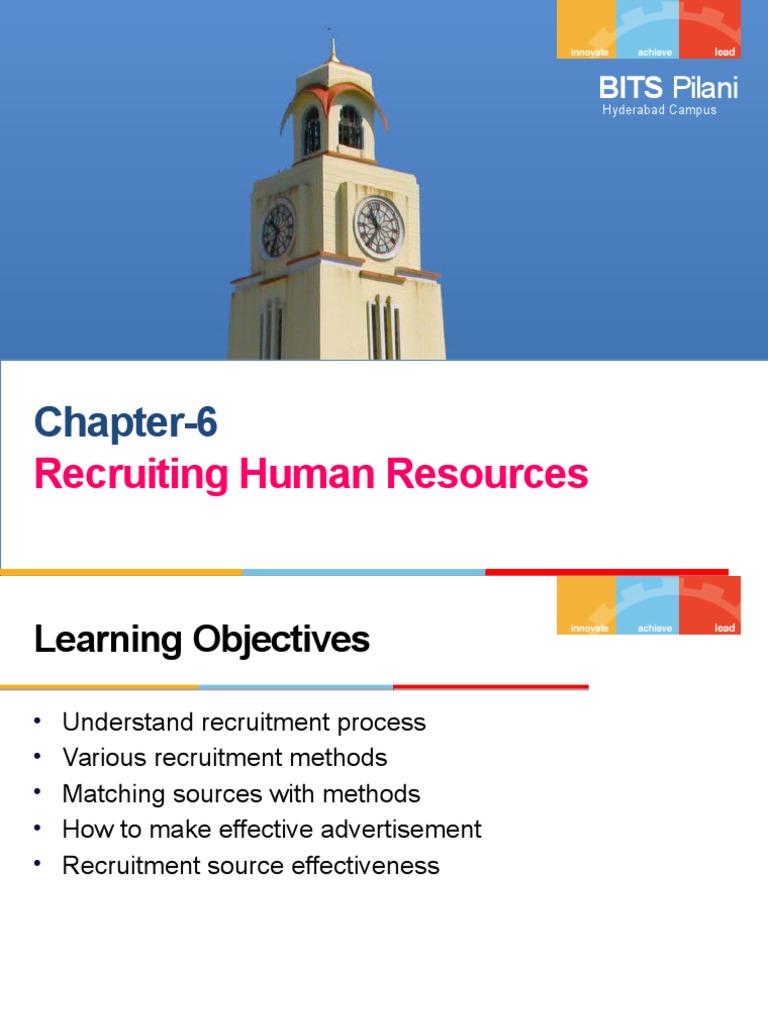 Recruitment and Selection | PDF | Recruitment | Validity (Statistics)