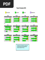 AHS Payroll Calendar 2025 | PDF | Business | Expense