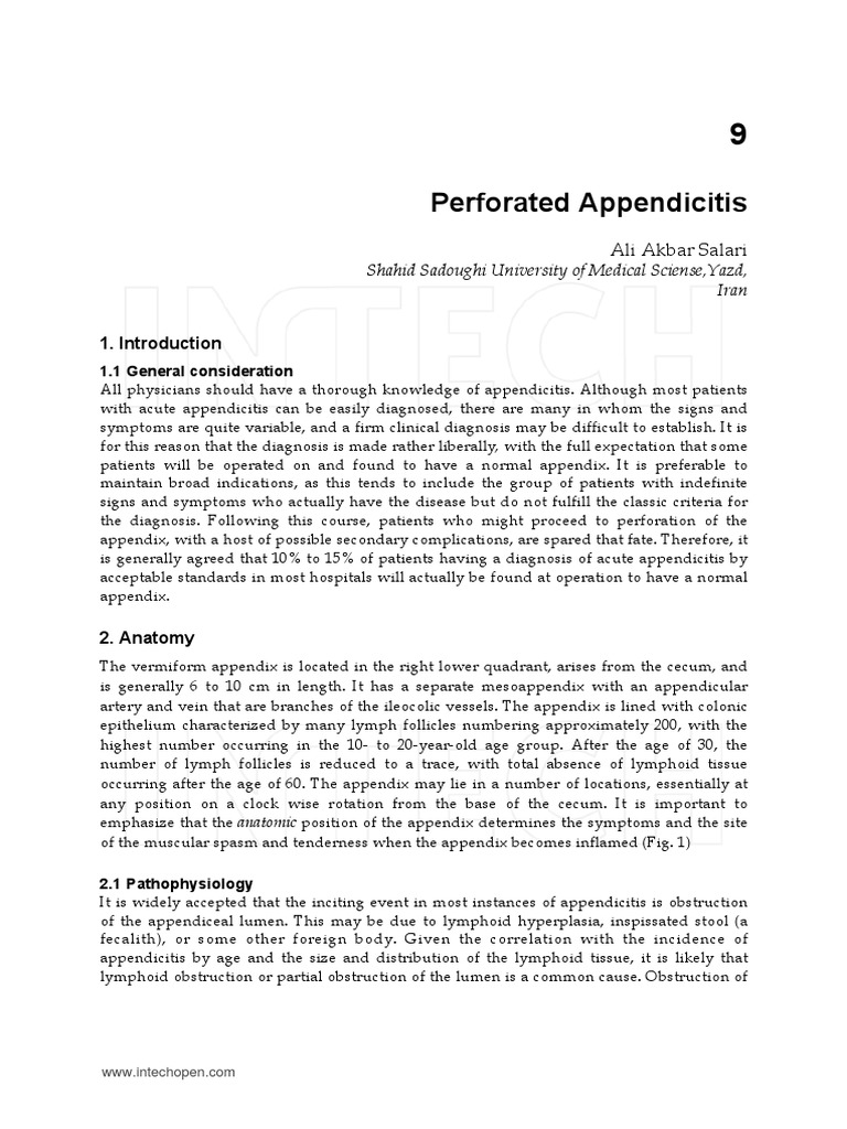 An In-Depth Review of the Clinical Diagnosis and Imaging Studies Used to Detect Perforated ...