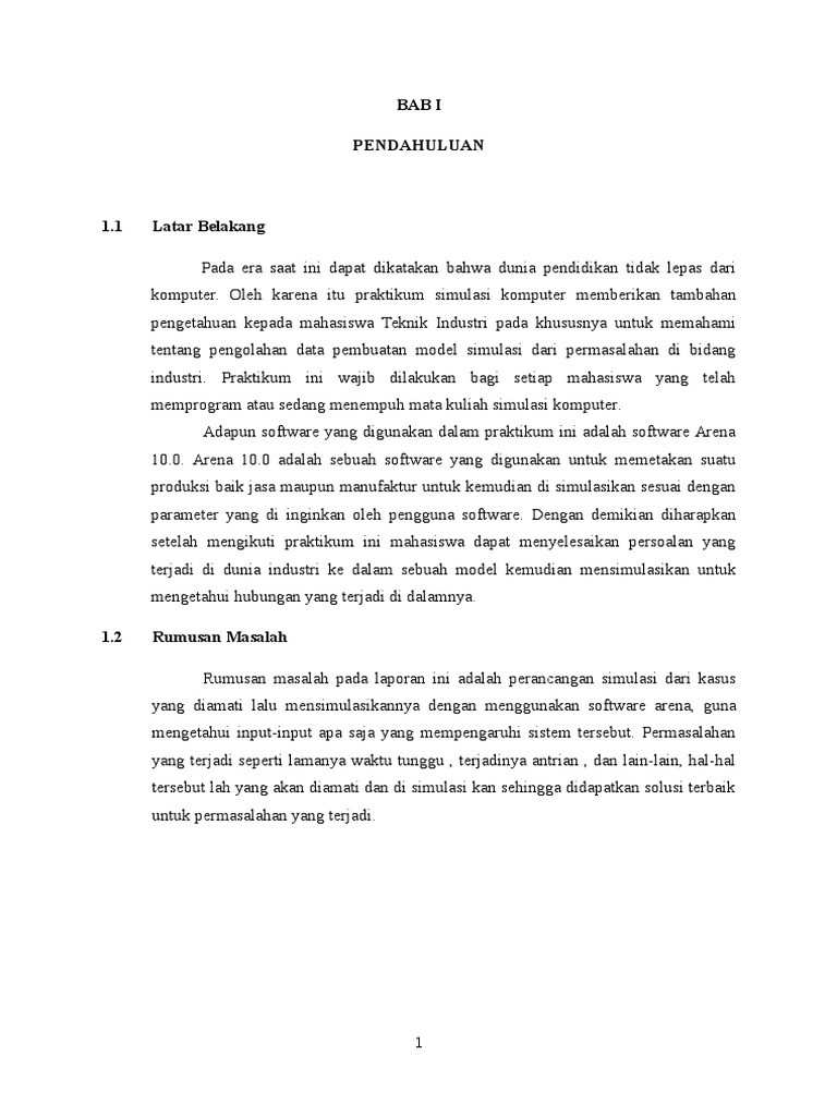 Simulasi Antrian Di Alfamart Wahid Hasyim Yogyakarta | PDF | Komputer