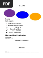 Modul Elips + Soal Dan Pembahasan | PDF