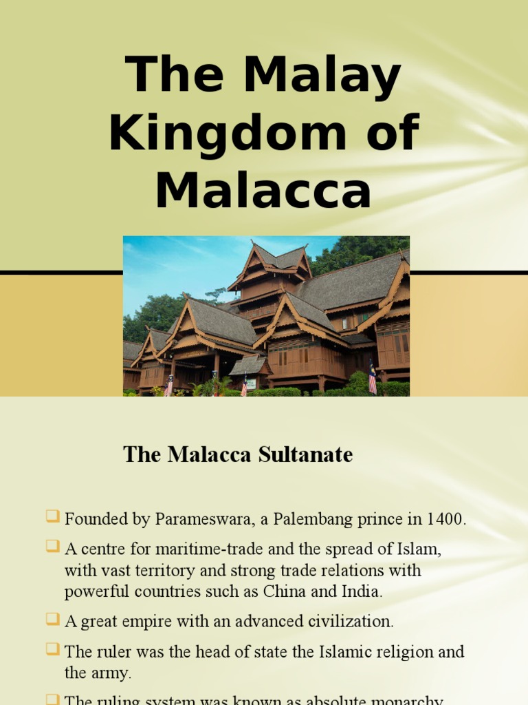 Topic 1 - Malacca Sultanate.pptx | Strait Of Malacca | Malaysia