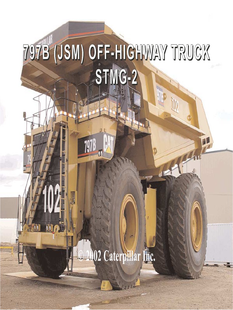 Detailed Schematics and Component Overviews of the 797B Off-Highway ...