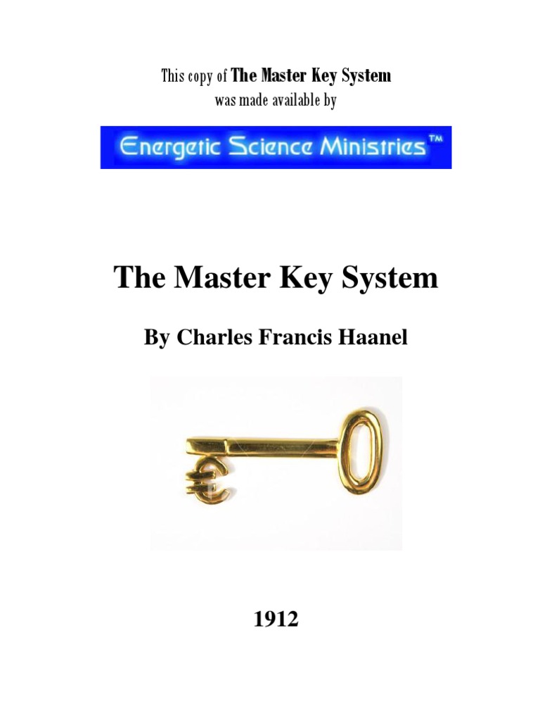 Charles Haanel's Master Key System | PDF