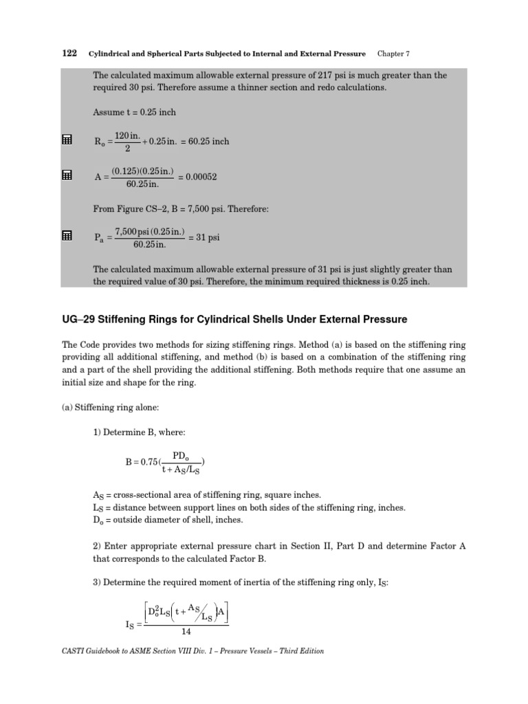 Stiffening Rings | Pressure | Welding
