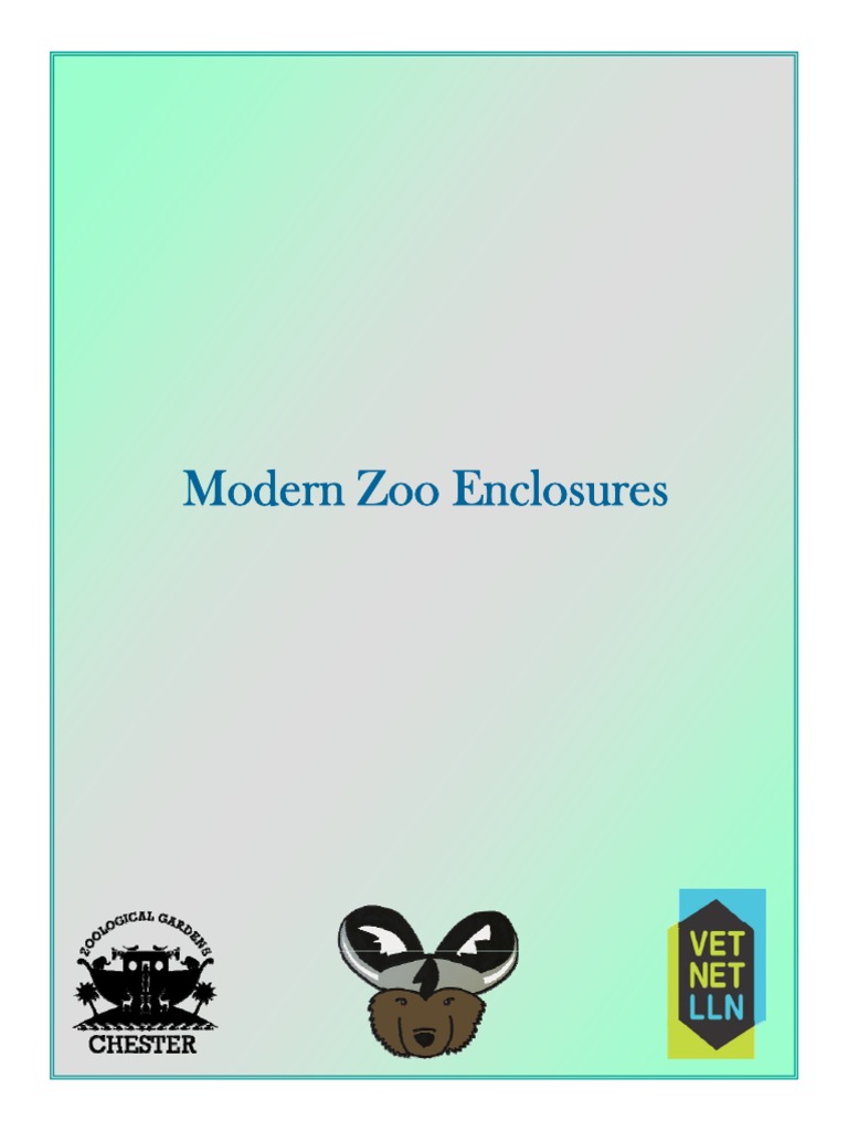 Modern Zoo Enclosure | PDF | Zoo | Conservation
